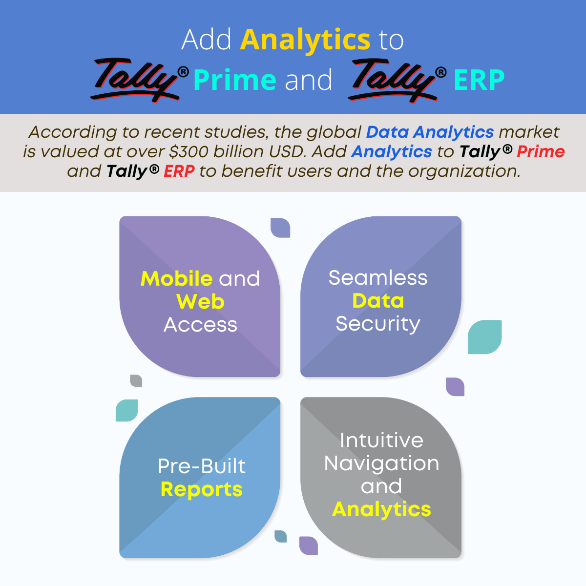 Add Integrated Analytics to Tally Prime and Tally ERP to Add Value to ...